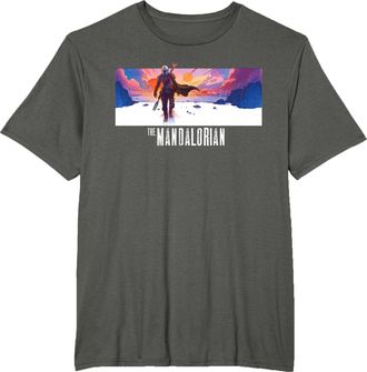 Star Wars The Mandalorian Landscape T-Shirt
