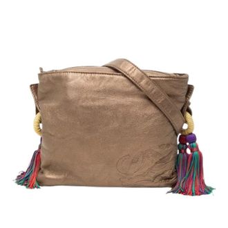 Loewe Pre-owned Flamenco Umh&auml;ngetasche - - Pre-owned - Damen - Braun - ONE SIZE