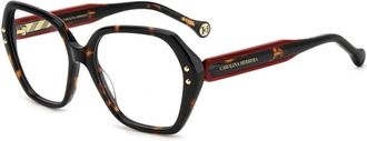 Carolina Herrera Femme, Accessoires, Brun, Taille: 54 MM Butterfly Optical Frame