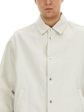 Dsquared2 100% Cotton Overshirt - Ivory