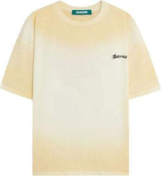 Barrow Barrow, Homme, Tops, Beige, Taille: L T-Shirt en jersey