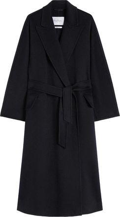 Max Mara Knielanger Mantel - Blau