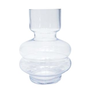 Cabilock Glasvase Ikebana Vasen Adorno para Mesa De Zylindervasen Dekorative Glasvase Kleine Glasvase Glasblumenpflanzer Glasvase Im Nordischen Stil Zarte Glas