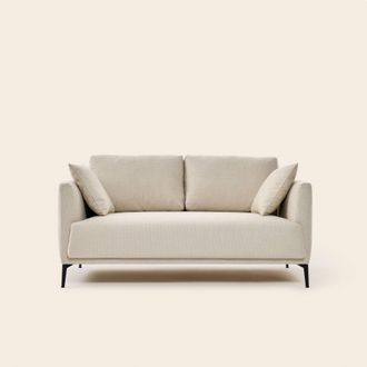 Madura Canapé 2 Places Odelle Natté écru - ECRU