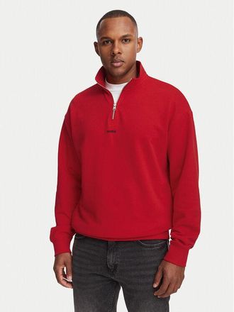HUGO BOSS Sweatshirt Durty244 50525881 Rot Relaxed Fit