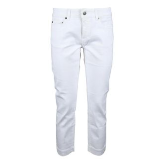 Dondup Cropped Jeans - Femme - Jeans - Blanc - Taille: W26