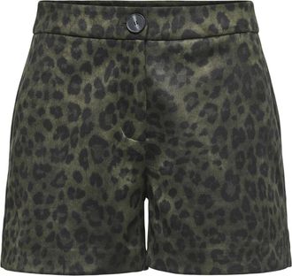 Only Onlmoon AOP Fauxsuede Shorts Cs OTW