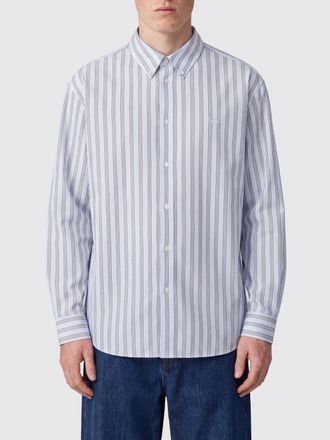 Loewe Chemise ray&eacute;e en coton avec col boutonn&eacute;
