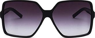 Generic 2025 Designer Square Big Frame Retro Street Shooting Lunettes de soleil hommes et femmes vacances en plein air (couleur : B, taille : 1)