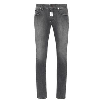 Philipp Plein Denim Hosen Super Fit - - Jeans - Herren - Grau - W28