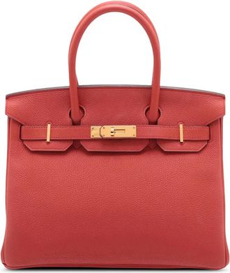 Hermès sac à main Birkin Retourne 30 (2017) - Rouge