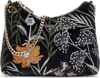 Guess Femme, Sacs, Multicolore, Taille: ONE Size Zalina Top-Zip Shoulder Bag