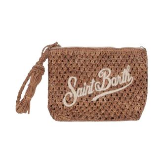 Saint Barth Femme, Sacs, Brun, Taille: ONE Size Rafp001 09038L Pochette