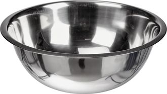 axentia Axentia Jumbo Sch&uuml;ssel, 34x12cm, Edelstahl, 5 Liter, Silber, Casual, Rund, Sch&uuml;ssel