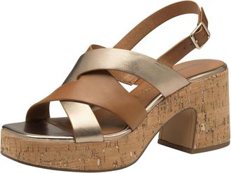 Tamaris Sandalette Damen Blockabsatz braun,EU 41