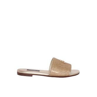 Dolce & Gabbana Femme, Chaussures, Jaune, Taille: 35 EU Sandalo