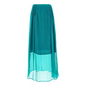 Dries Van Noten Langer Scarlett Rock - - Skirts - Damen - Gr&uuml;n - M