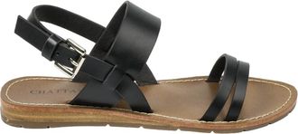 Chattawak Damen 7Rubinschwarz 39 Sandale, Schwarz, EU Schmal