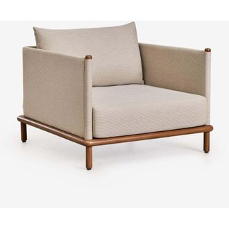 Sklum Sklum - Olivia Sessel aus Akazienholz Beige Semoline