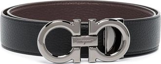 Ferragamo Homme, Accessoires, Noir, Taille: 90 CM Ceintures
