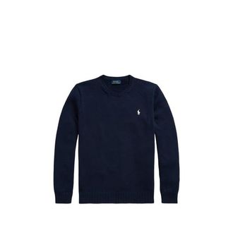 Polo Ralph Lauren Pull c&ocirc;tel&eacute; &agrave; col rond en coton