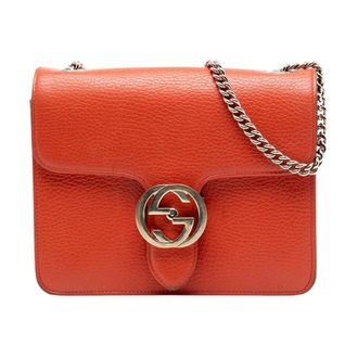 Gucci Sac bandouli&egrave;re Pre-owned - Femme - Pre-owned - Orange - Taille: ONE Size