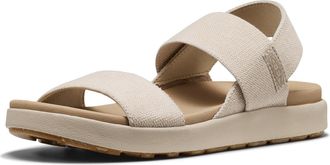 Keen Elle Backstrap Damen-Sandalen mit Keilabsatz, Safari aus Birke, Gr&ouml;&szlig;e 37,5, Safari aus Birke, 37.5 EU