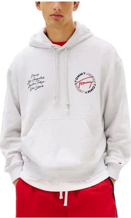 Tommy Hilfiger Homme, Sweatshirts et sweats &agrave; capuche, Gris, Taille: L SweaT-shirts &agrave; capuche