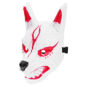 Angoily Realistische Wolfsmaske f&uuml;r Erwachsene Halloween Horror Style Cosplay Maske mit Feiner Verarbeitung Detailgetreu und Langlebig f&uuml;r Karneval Party und 