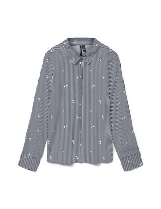 Vero Moda Vmnora Ls Oversize AOP Shirt WVN Ga Noos
