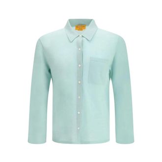 Guest In Residence Kaschmir-Muster-Shirt - - Blouses & Shirts - Damen - Blau - XS