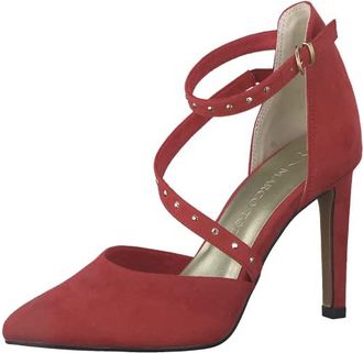 Marco Tozzi Femme Damen 2-2-24407-20 Escarpins, Rouge, 38 EU