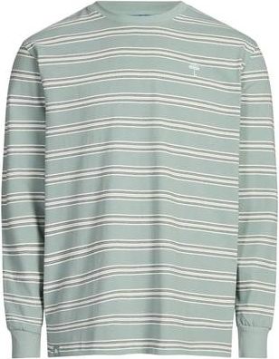 H&eacute;las. T-shirt manches longues &agrave; rayures