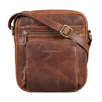 STILORD Corvin Sacoche Homme Cuir Petite Sacoche Homme Bandouli&egrave;re Sac Bandouli&egrave;re en Cuir Crossbody Bag Style Vintage Petit Sac Messenger pour iPad 10,9 Pouc