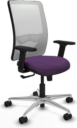 Piqueras y Crespo Zulema Home Office Schreibtischstuhl mit 2D-Armlehnen, h&ouml;henverstellbare Lendenwirbelst&uuml;tze, ausgestattet mit Sincro 3 Positionen und Schneideschaum, 