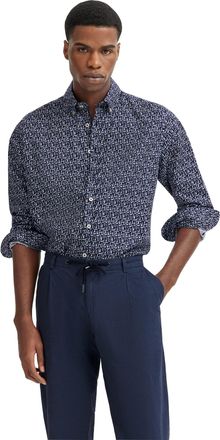 Bugatti Herren Hemd Langarm 9350-78805C modern, elegant, Baumwolle, klassisch, Slim, Business, Freizeit