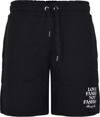 Family Fir$t Milano Family First - Short de jogging en coton - Homme - Shorts - Noir - Taille: M
