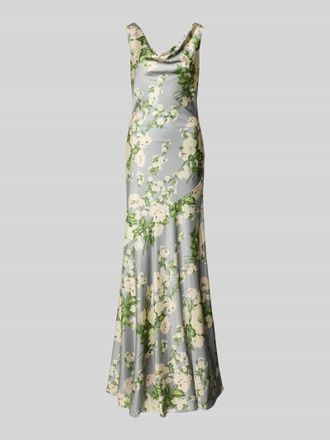 Mascara Abendkleid mit tiefem R&uuml;ckenausschnitt