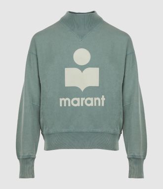 Isabel Marant Sweat Shirt Moby Sage Ecru