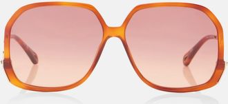 Chlo&eacute; Chlo&eacute; Eckige Sonnenbrille Wavy