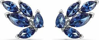 Swarovski Louison Ohrringe - - Accessories - Damen - Blau - ONE SIZE