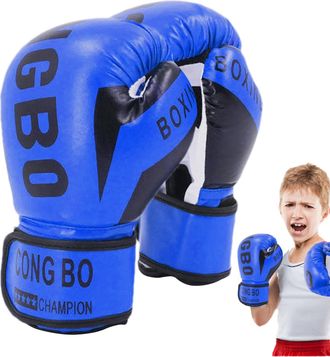 Generic Boxhandschuhe f&uuml;r Kinder - Verstellbare Sparringhandschuhe | Bequeme Trainingshandschuhe f&uuml;r und M&auml;dchen | Boxen f&uuml;r Kinder von 6-12 Jahren, sportlich