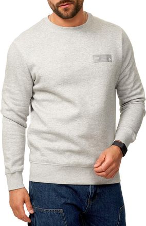 Jack & Jones Infinity Herren Sweatshirt POPS Pullover Sweater Light Grey Melange XXL