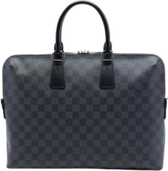 Louis Vuitton Pre-owned Porte Documents Jour - Homme - Pre-owned - Noir - Taille: ONE Size