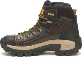 CAT Caterpillar, Invader Hiker Bottes de travail imperm&eacute;ables &agrave; bout compens&eacute; pour homme, grain de caf&eacute;, 42 EU