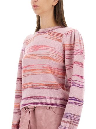 Baum Und Pferdgarten Acrylic-Blend Knit Sweater - Pink
