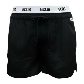 GCDS Schwarze Strandbekleidung B1Em3903Aw1-99 - - Underwear - Herren - Schwarzk - XS