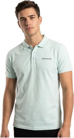 Redskins Homme, Tops, Bleu, Taille: 2XL Polo MC coton