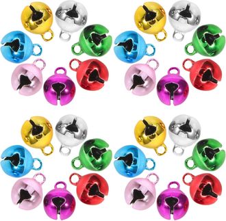 BESTONZON 200st&uuml;cke Kleine Metallgl&ouml;ckchen f&uuml;r Basteln Weihnachtsschmuck Kr&auml;nze Tierdekorationen Armb&auml;nder und Schmuck