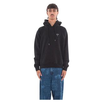 Arte Homme, Sweatshirts et sweats &agrave; capuche, Noir, Taille: M Heart Embro Sweat &agrave; capuche